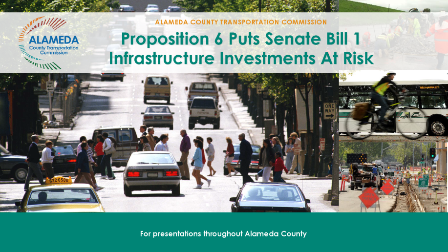 Senate Bill 1: Road Repair and Accountability Act (SB 1) - Alameda CTC