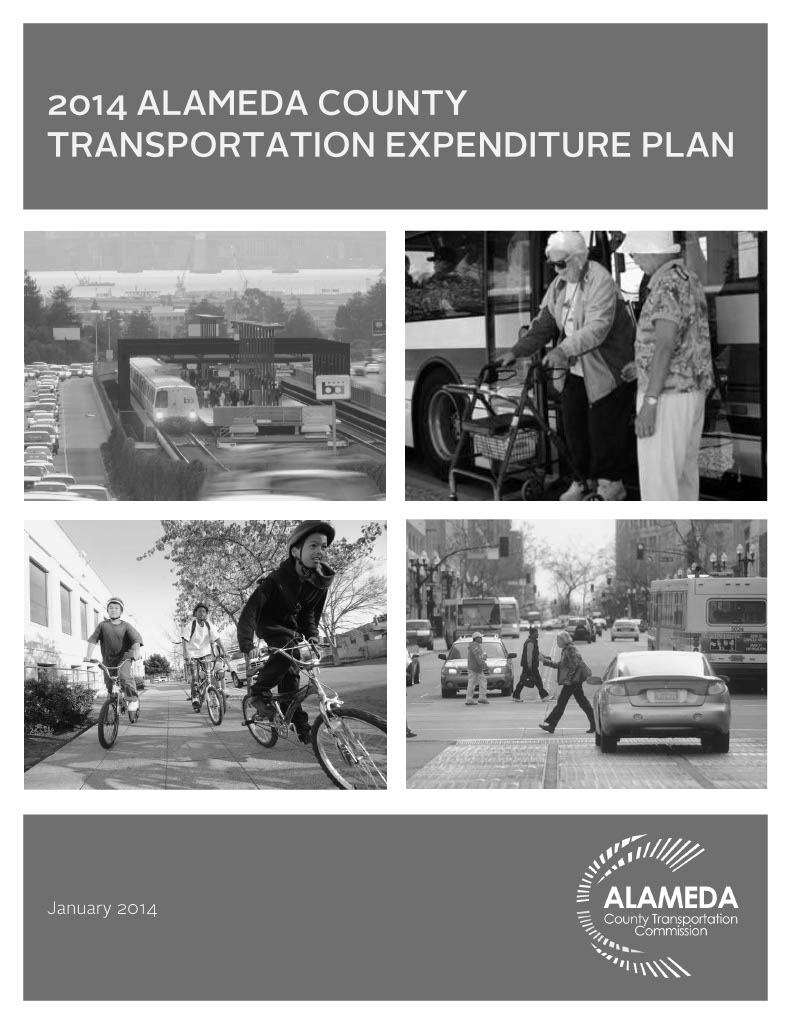 2014 Measure BB Transportation Expenditure Plan Amendments - Alameda CTC
